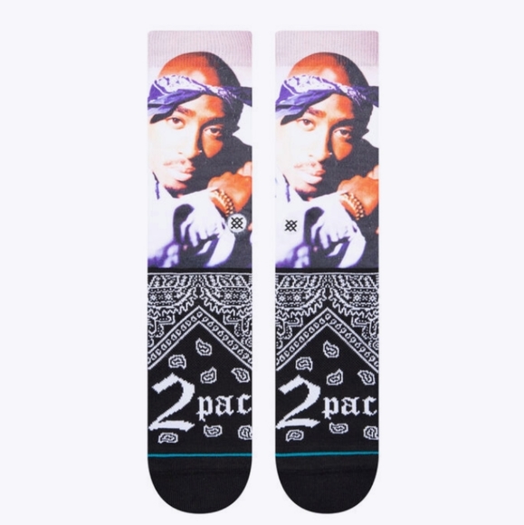 Stance | Underwear & Socks | Nwt Mens 2pac Makaveli Stance Crew Socks ...